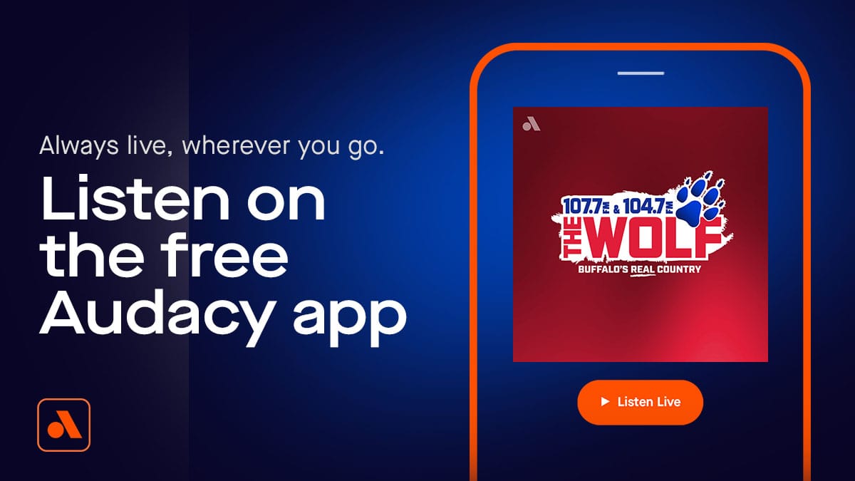 Listen to 107.7 and 104.7 The Wolf on Audacy