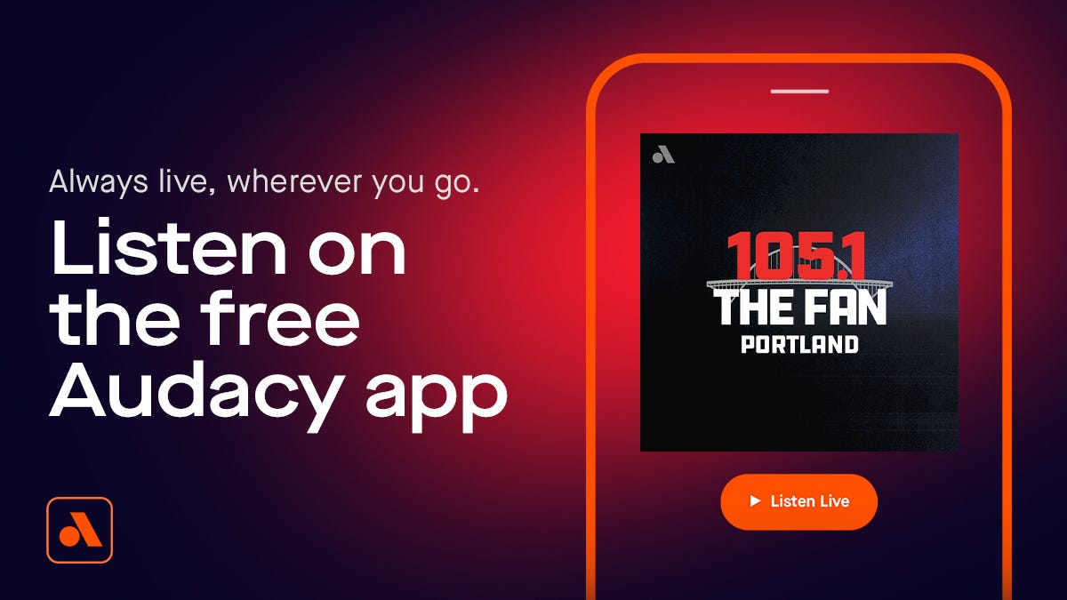 Listen to 105.1 The Fan on Audacy